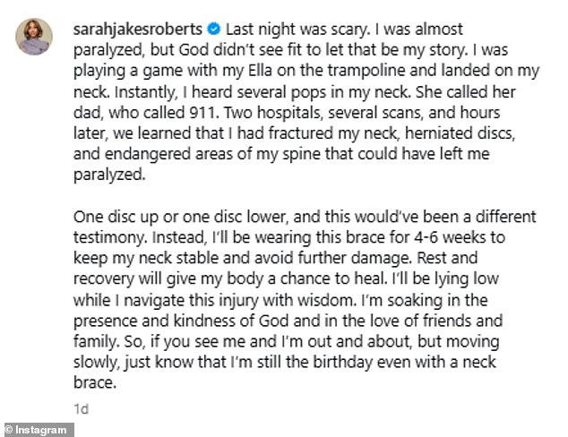 Popular female pastor breaks her neck in freak trampoline accident