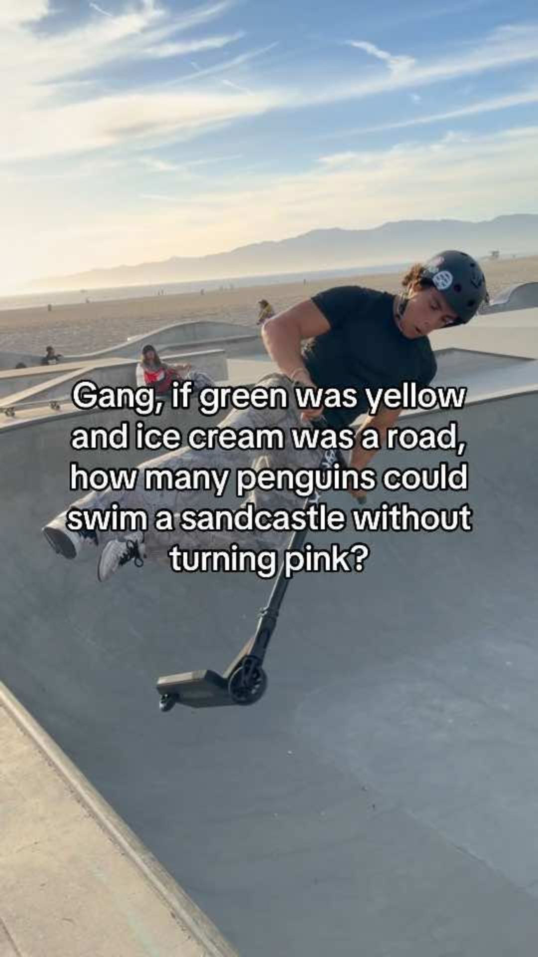 How one scooter clip turned into the most confusing question ever