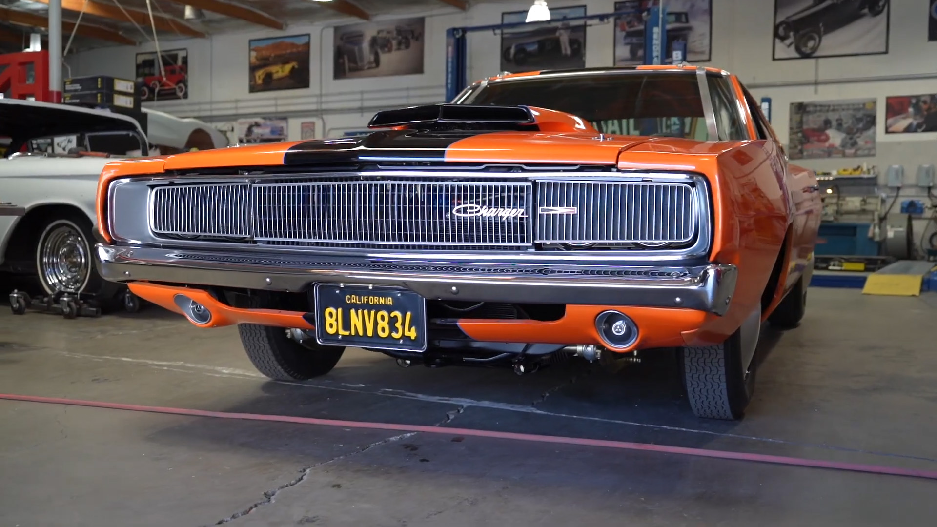 Legendary Dodge Charger 1968 designed to hit 200MPH