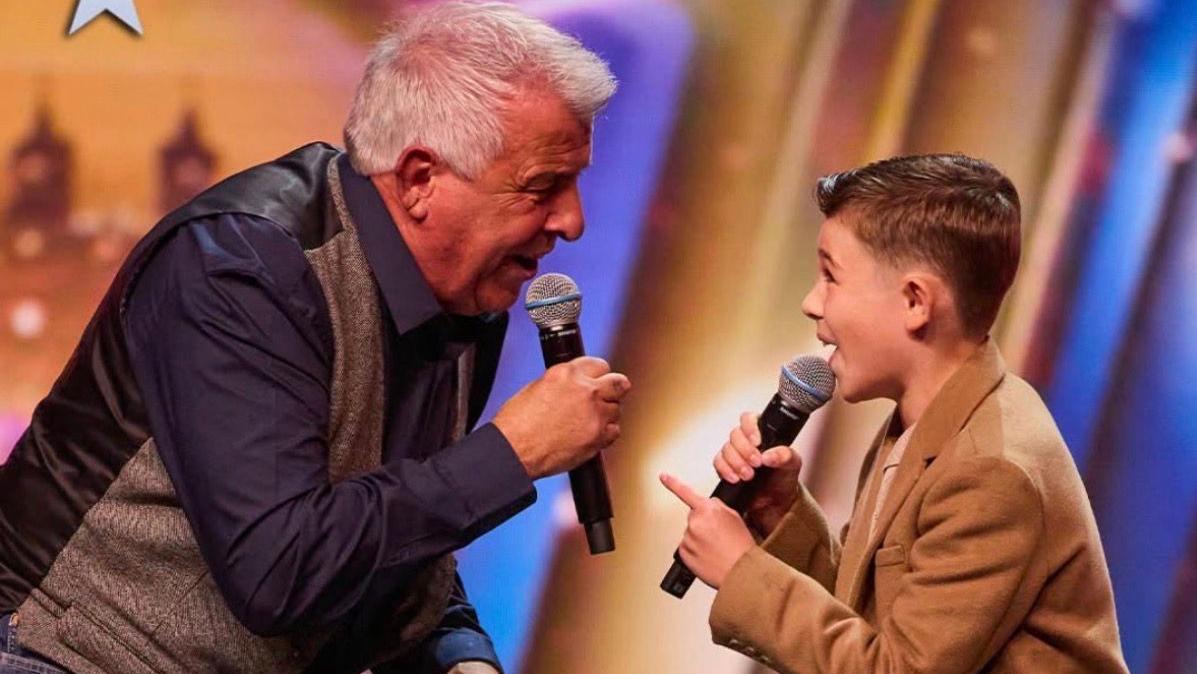 Grandad says singing with grandson was 'the greatest'