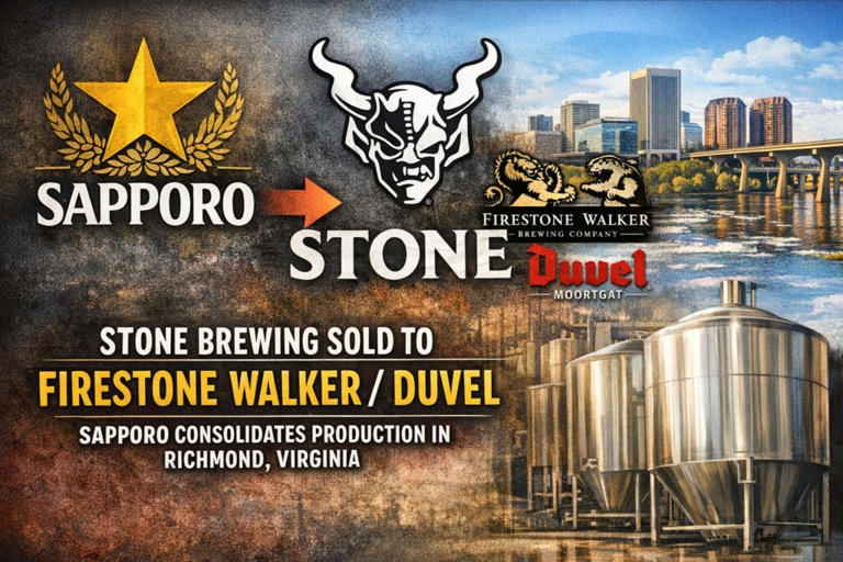 Sapporo to sell Stone Brewing brand to Firestone Walker / Duvel as ...