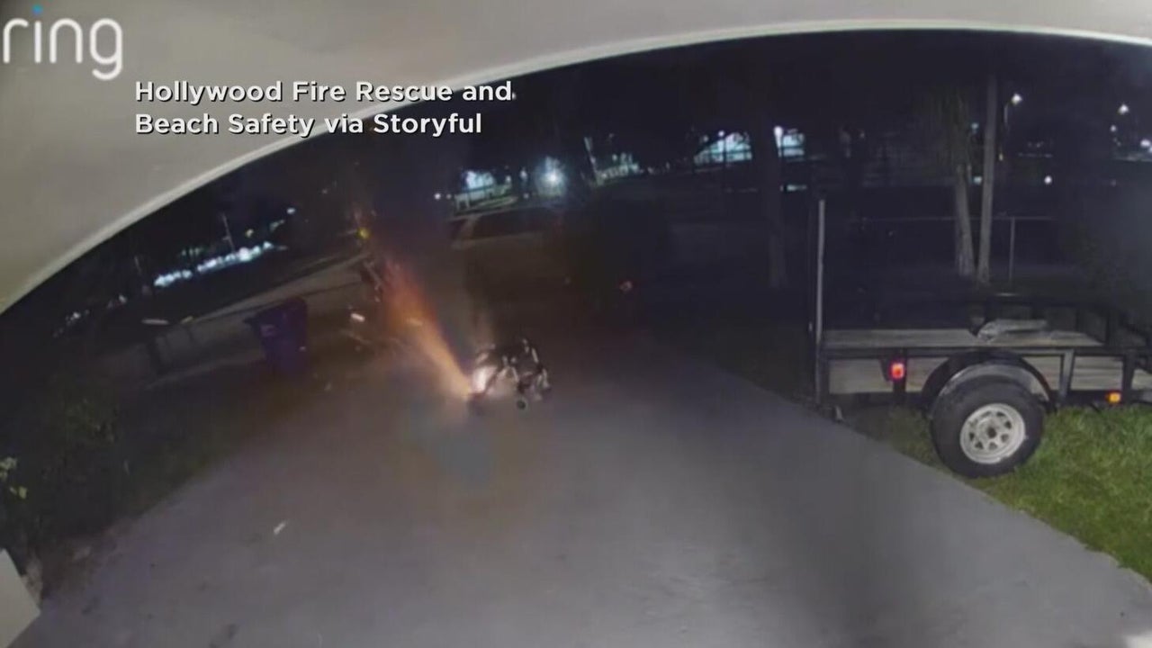 Caught on camera: Electric wheelchair explodes due to lithium battery