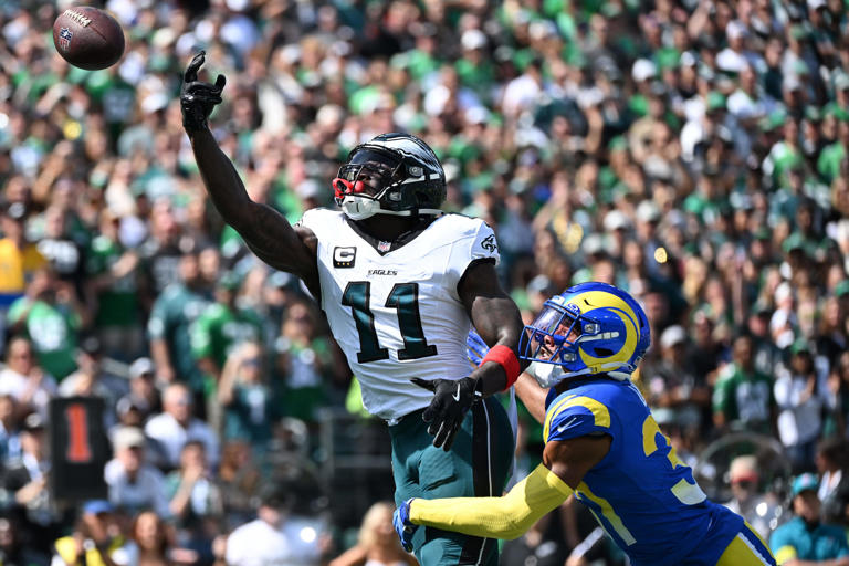 Report: Eagles wanted 'picks in future years' from Rams for AJ Brown
