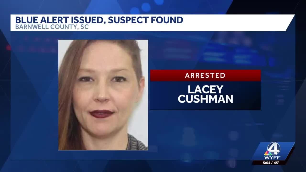 Blue alert lifted after woman arrested