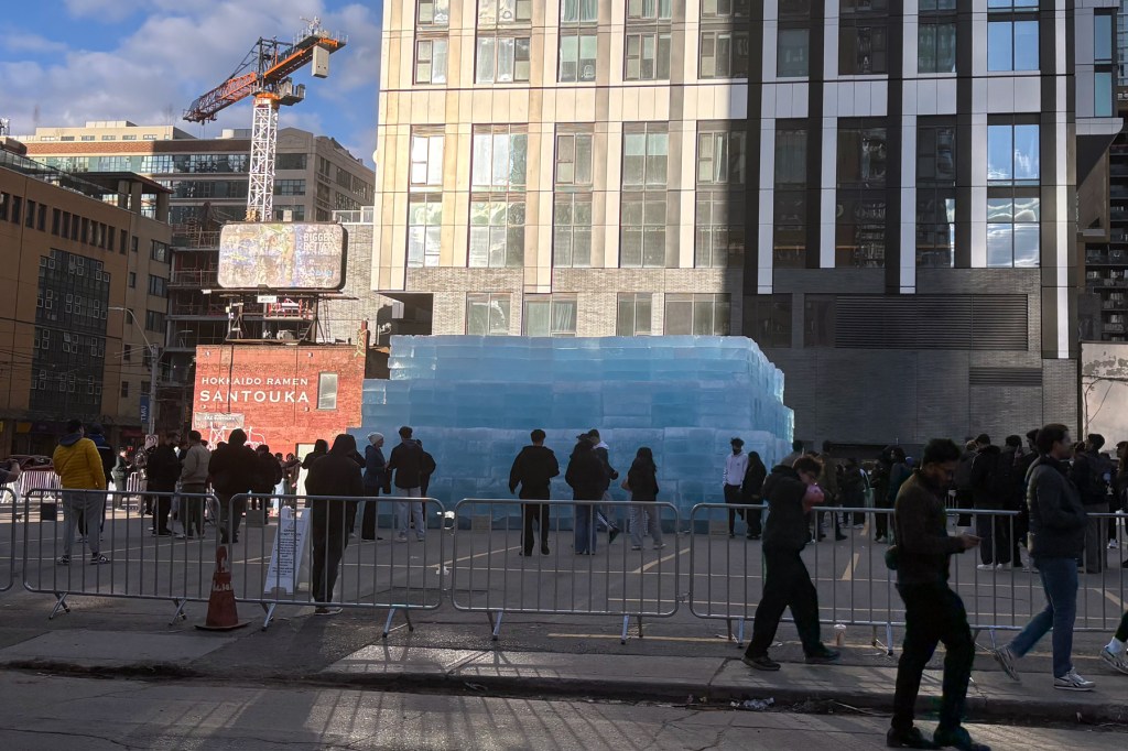Drake's 'Iceman' promo stunt has fans hammering through ice