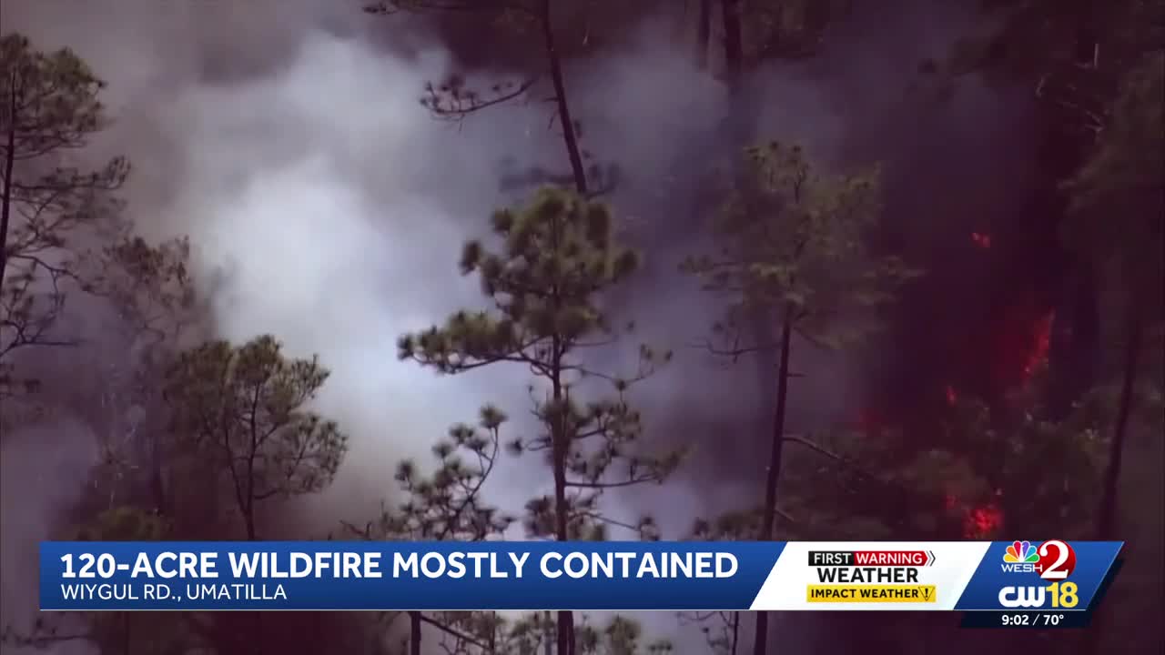 100+ acre fire in Lake County caused by new homeowner clearing land ...