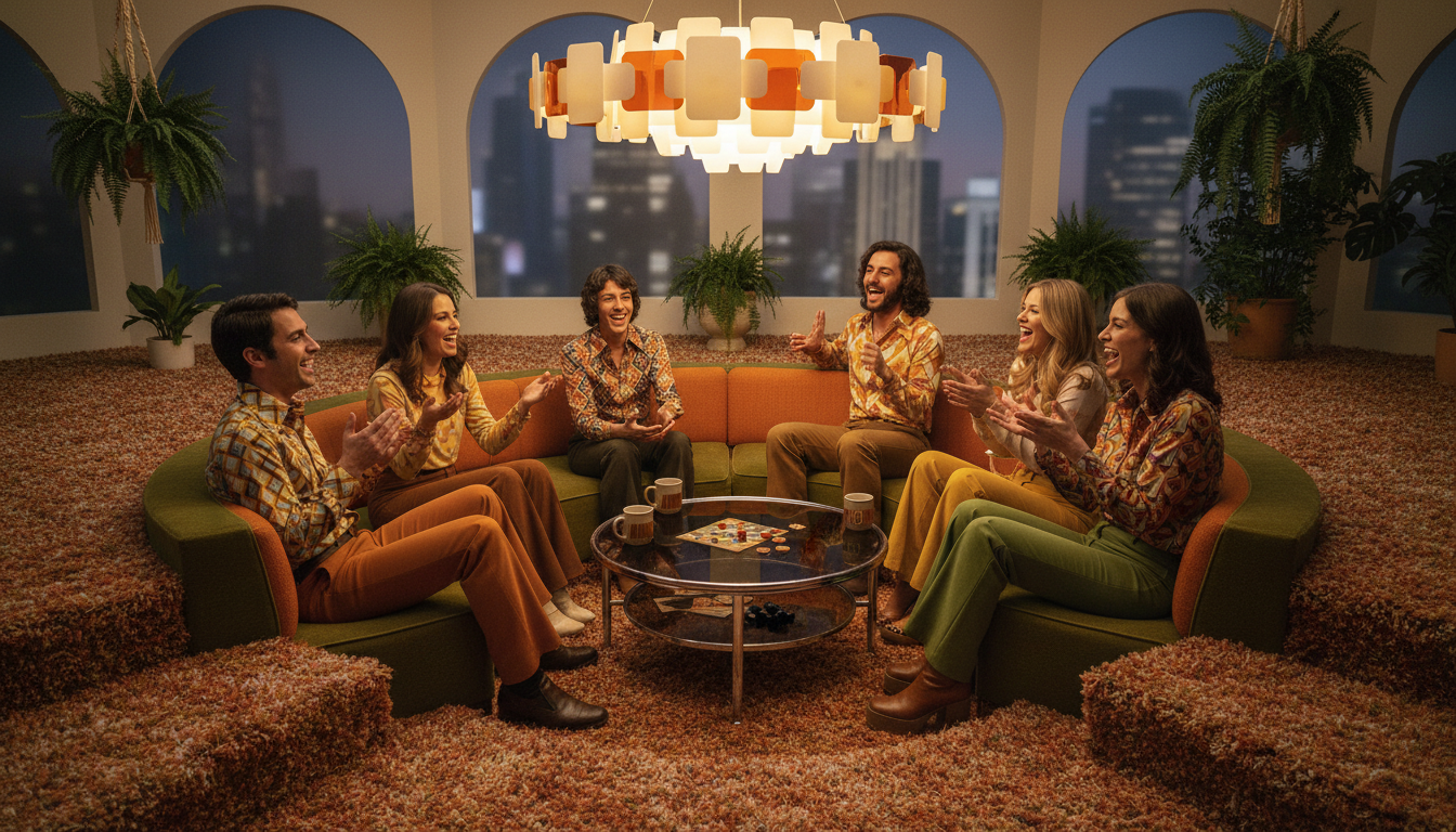 The controversial 70s living room trend making a seriously chic comeback