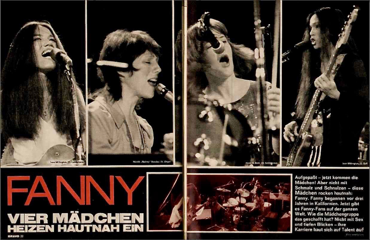 The story of Fanny, one of the world’s first all-female rock bands