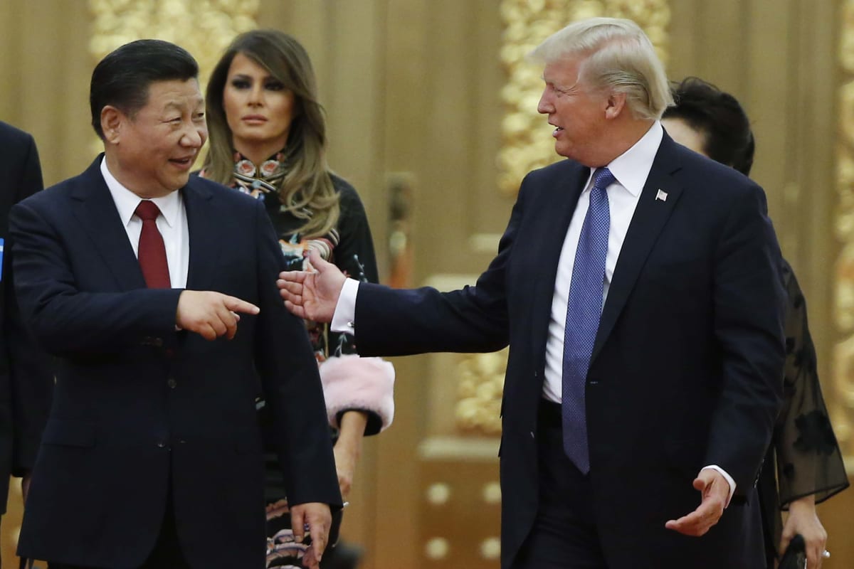 Donald Trump says intercepted ship may carry 'gift from China'