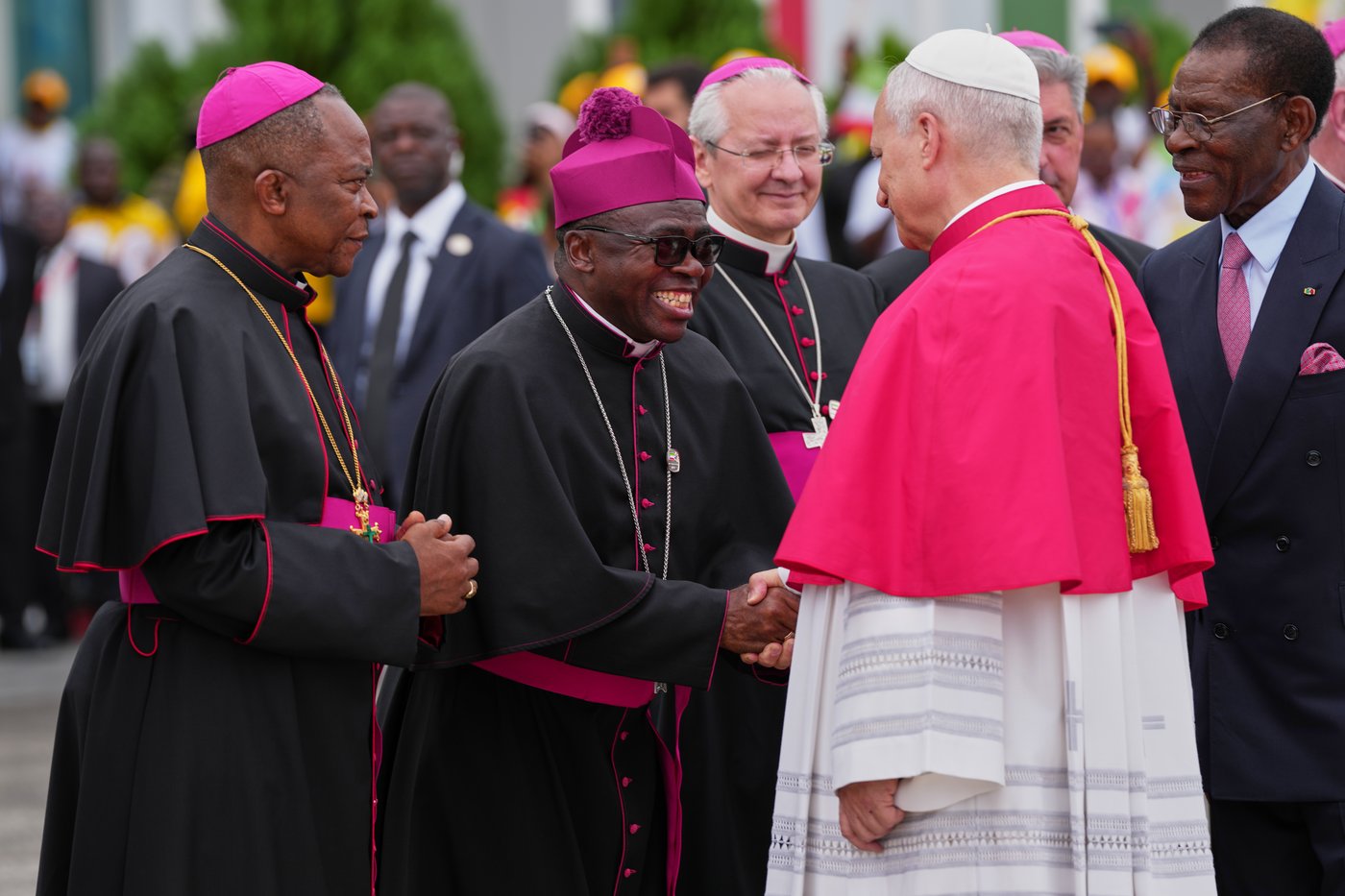 Pope criticizes colonization of Africa's minerals as he arrives in ...