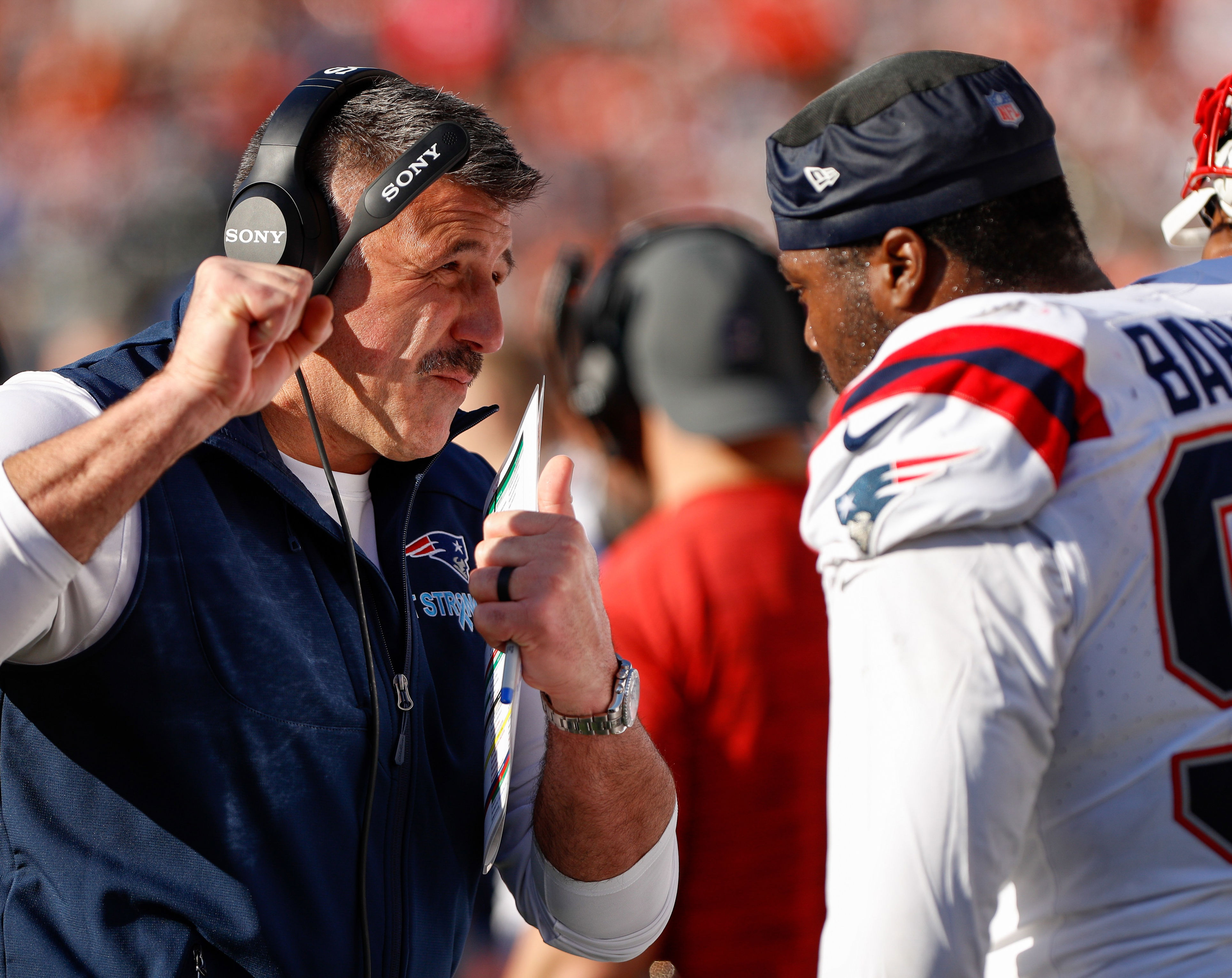 Patriots Day 2 draft rumors tracker: Players to watch, trade talk, more