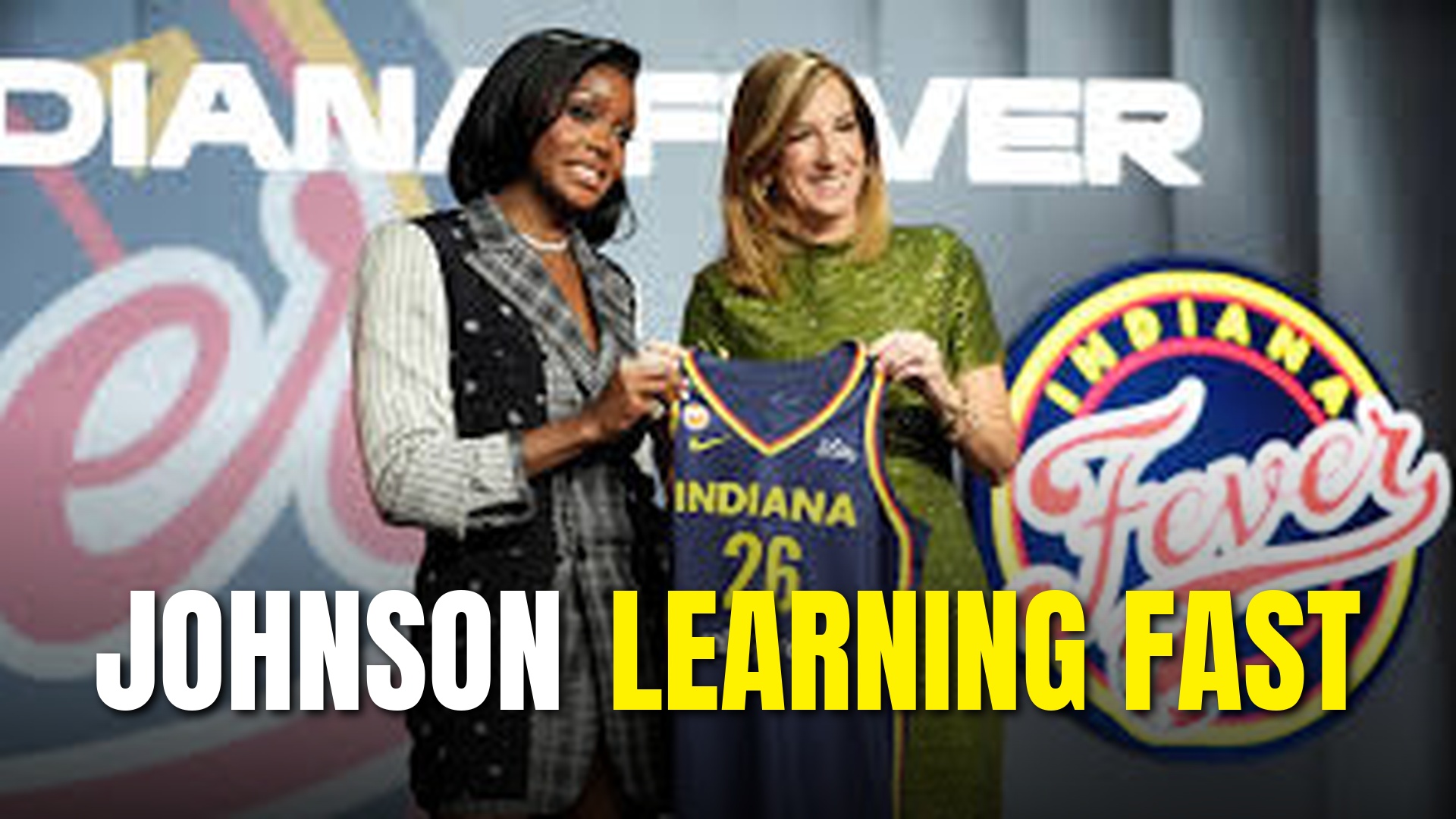 Raven Johnson shares first-day camp experience learning from veterans