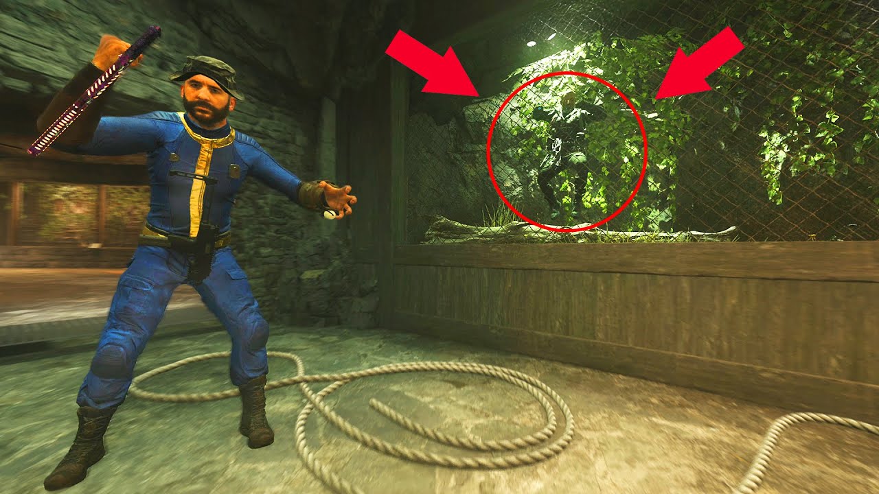 He got so lucky I didn't see him in the animal cage?