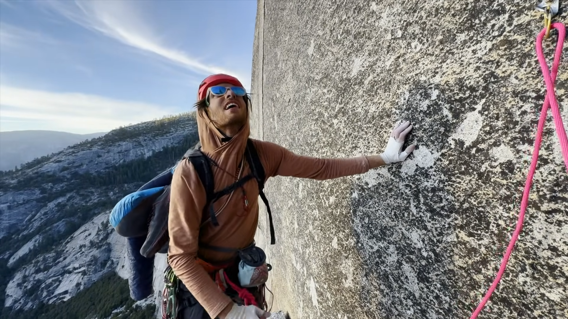 They started climbing - and realized there was no way down
