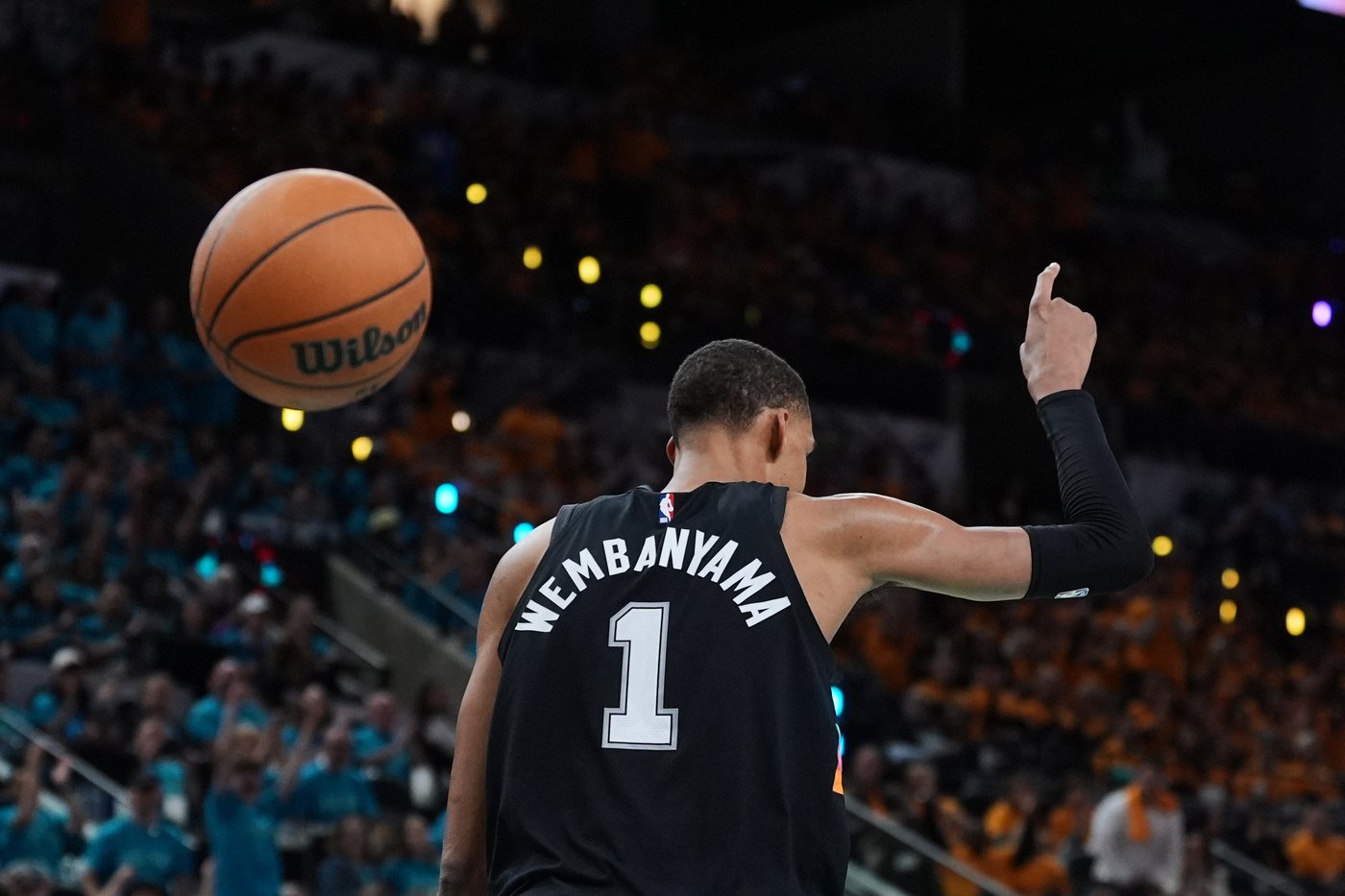 Victor Wembanyama is a unanimous selection as the NBA's defensive ...