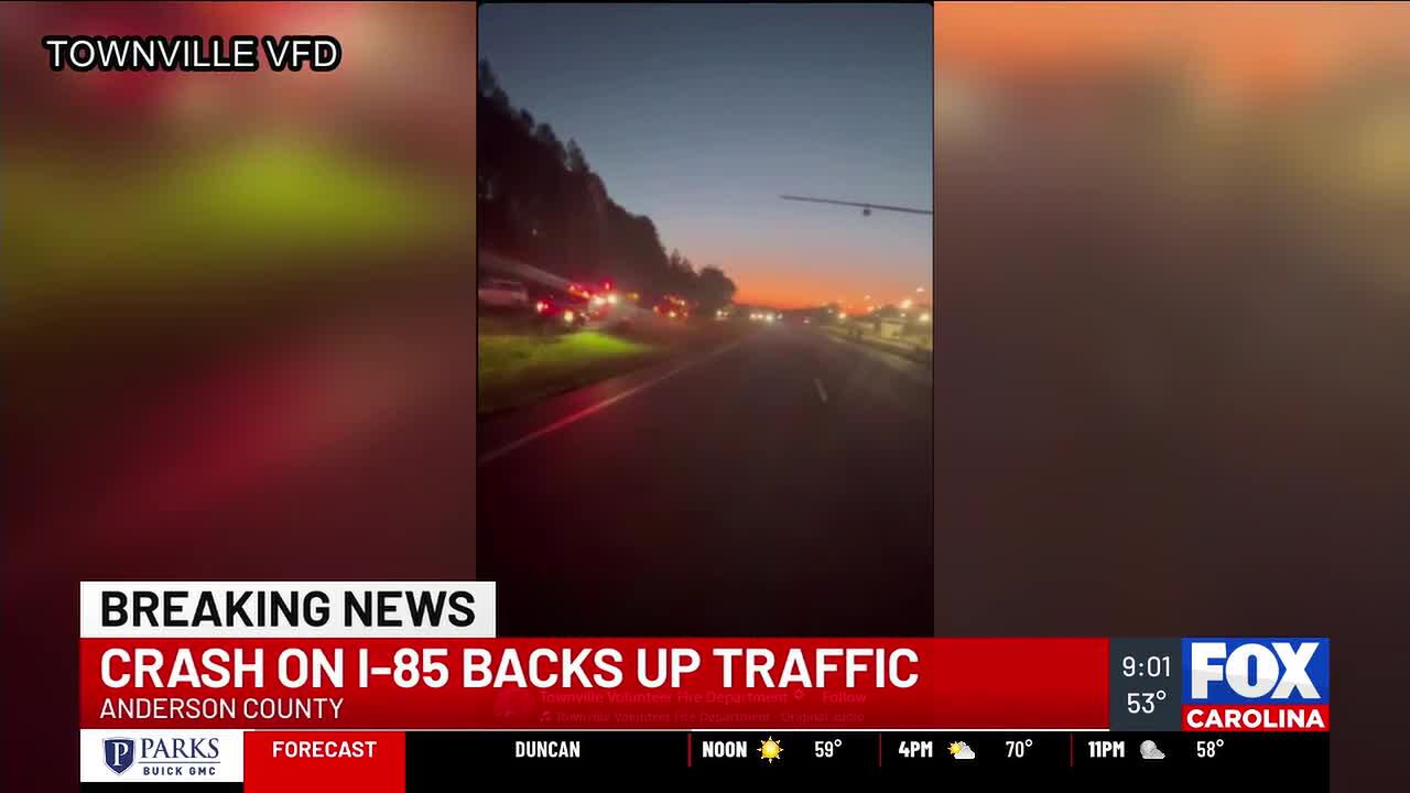 Coroner identifies woman killed after truck crashes into 18-wheeler on I-85