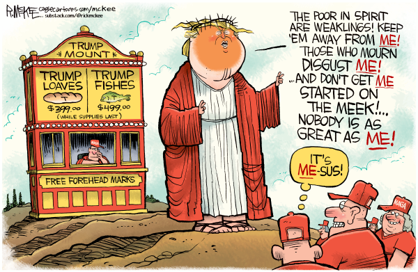 The latest political cartoons from Rick McKee