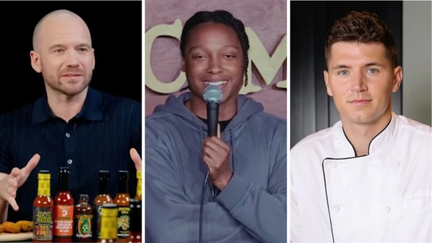 'Hot Ones' head Sean Evans, 'Daily Show' host Josh Johnson and ...