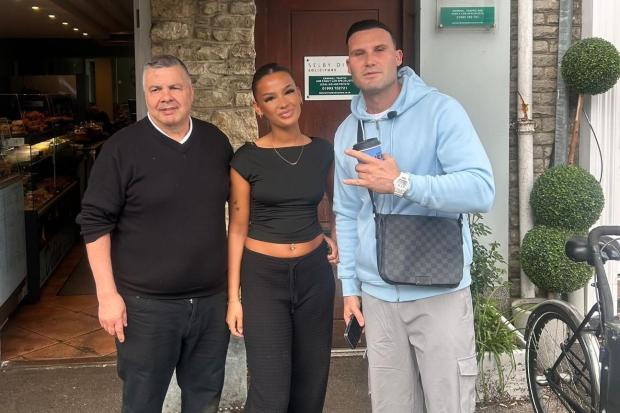 Viral TikTok star Gymskin spotted at deli in Oxfordshire