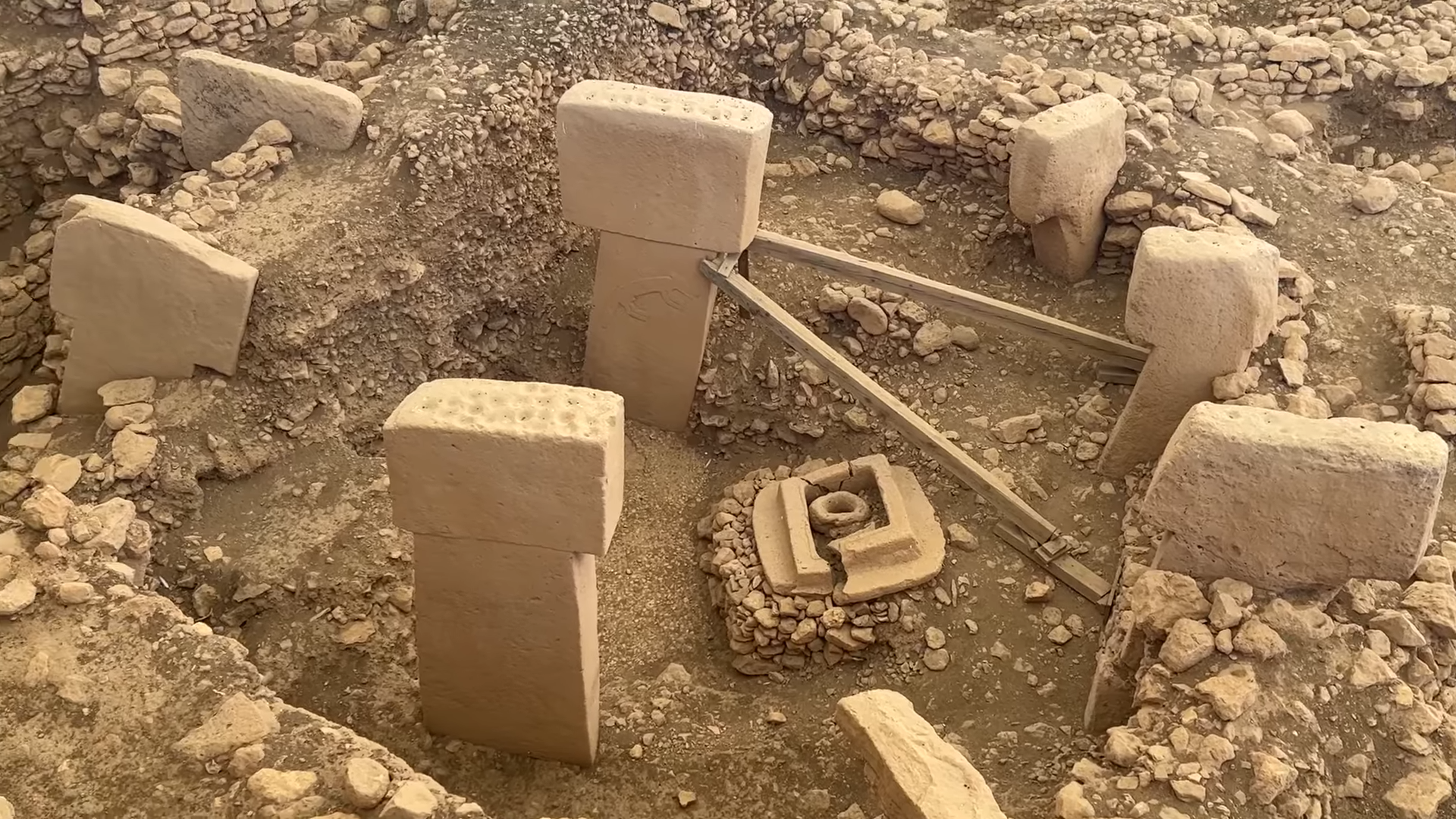 20-ton pillars carved before civilization was supposed to exist