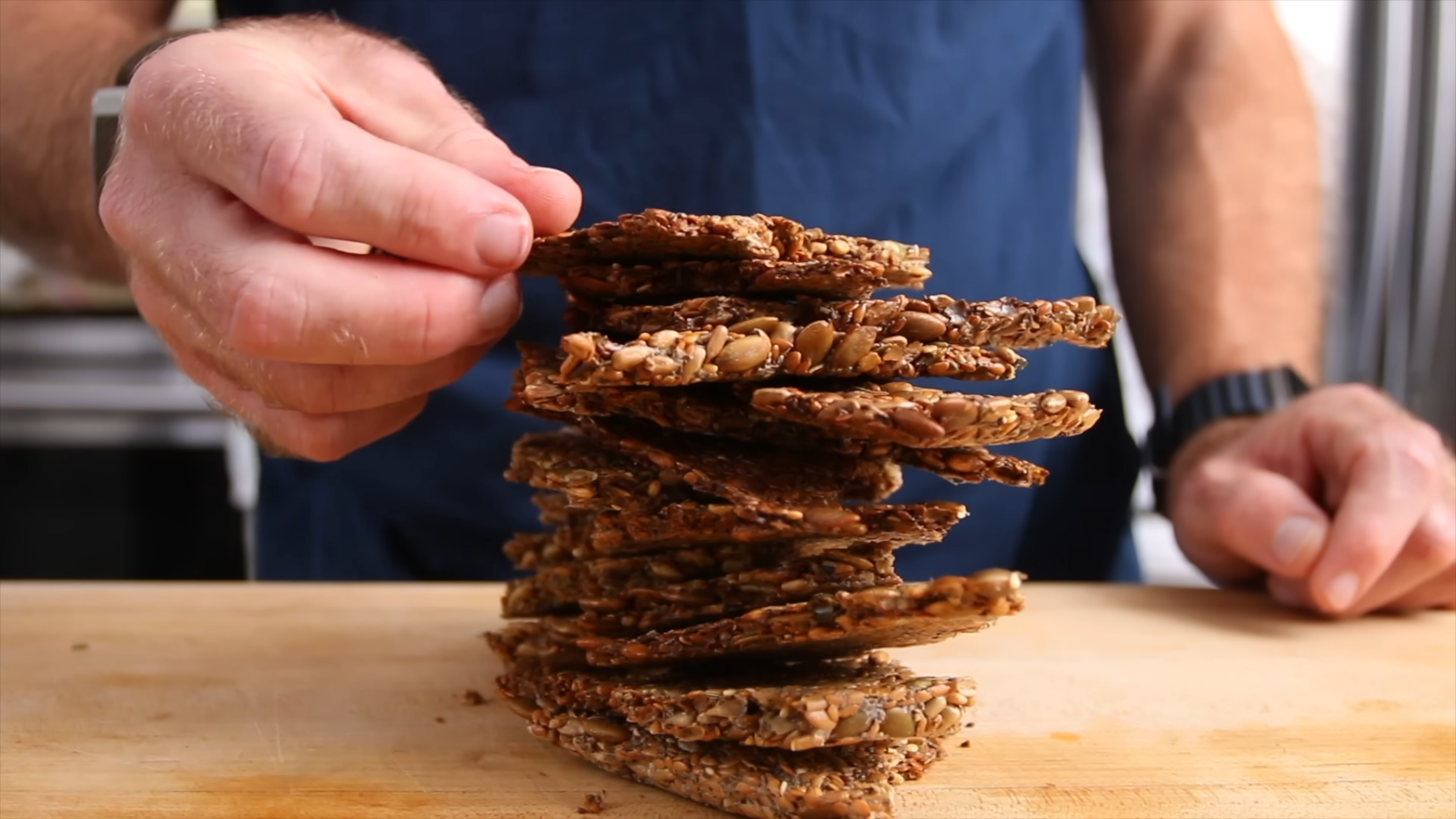 Stop buying store crackers because this high fiber version is much ...