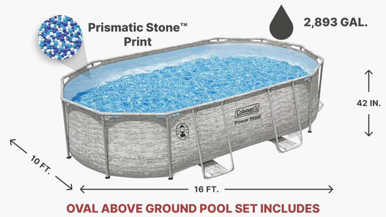 Walmart's bestselling above-ground pool is on sale for $300 off — large ...