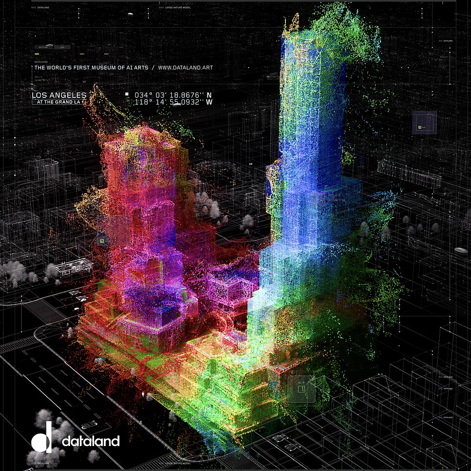 First AI art museum opening in USA with data-made exhibits
