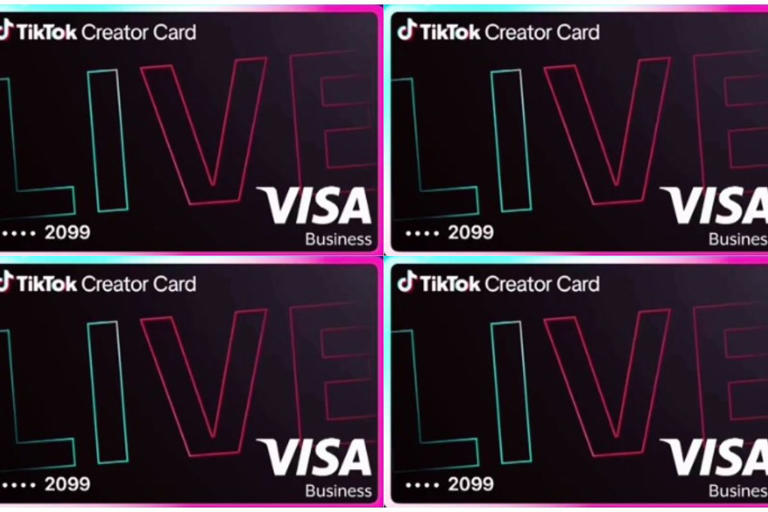 TikTok creator card: Visa announces deal with social media giant to ...