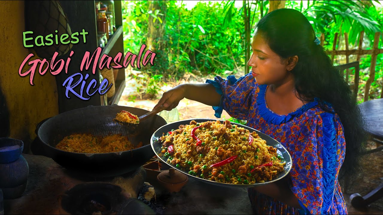 Easy and delicious gobi masala rice for my brother