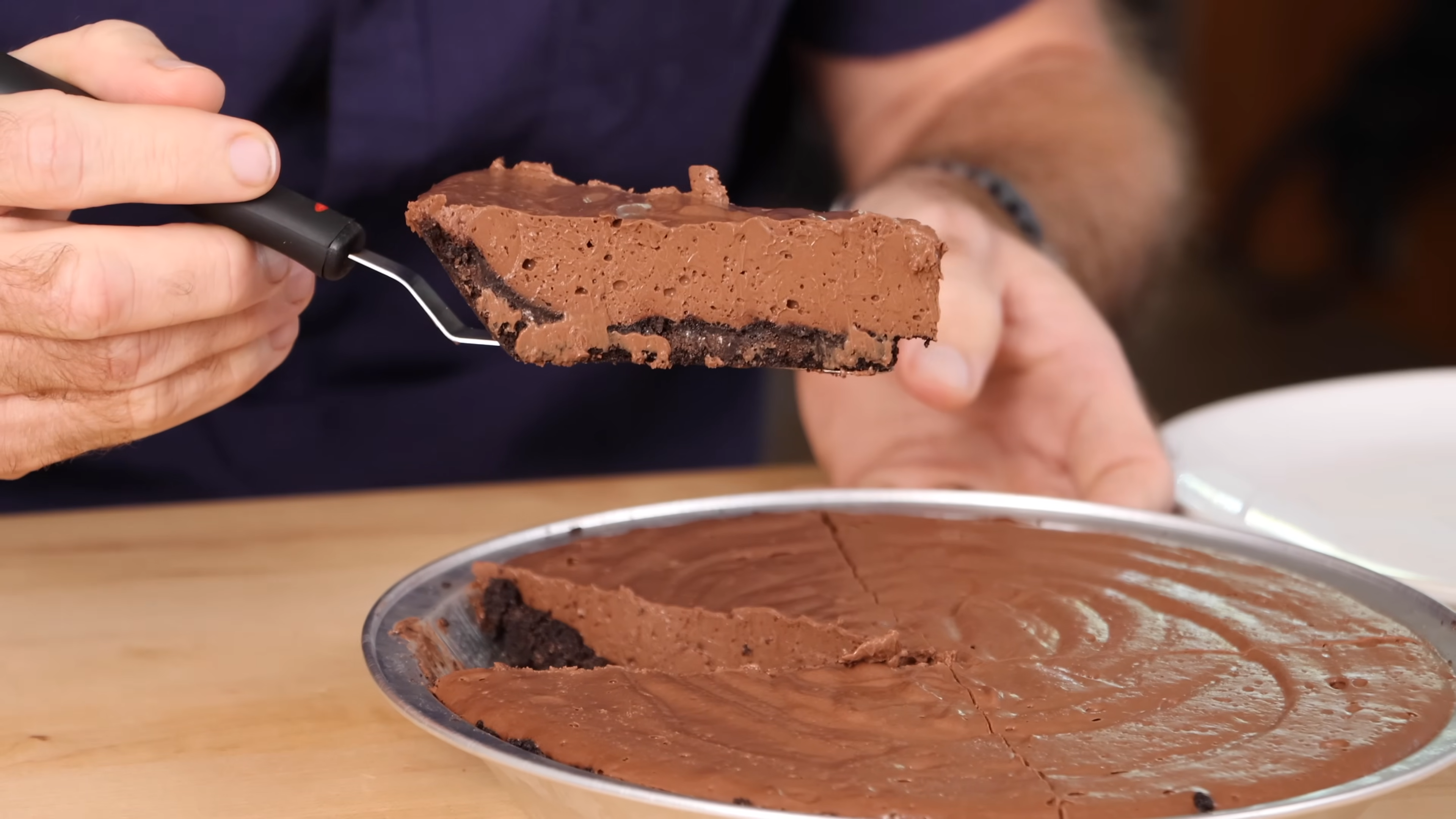 Stop thinking dessert needs dairy because this chocolate pie is creamy ...