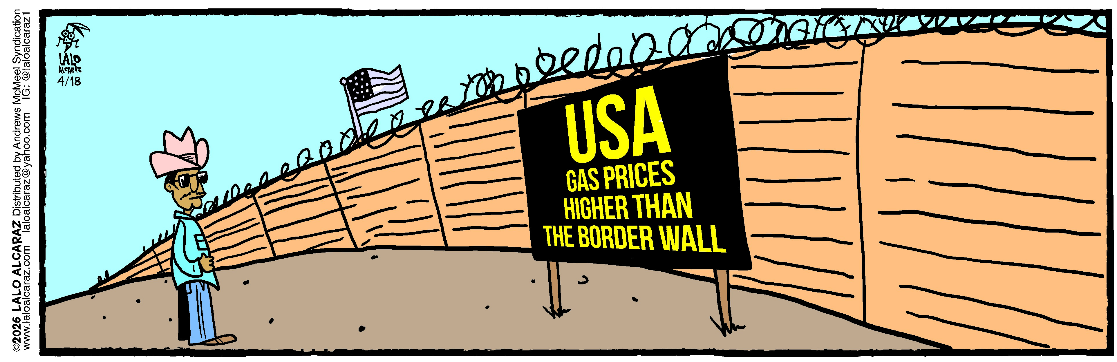 La Cucaracha by Lalo Alcaraz