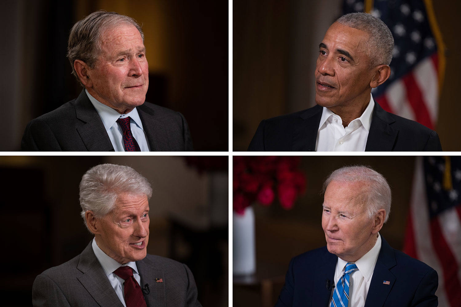Former presidents Clinton, Bush, Obama and Biden reveal why they have ...