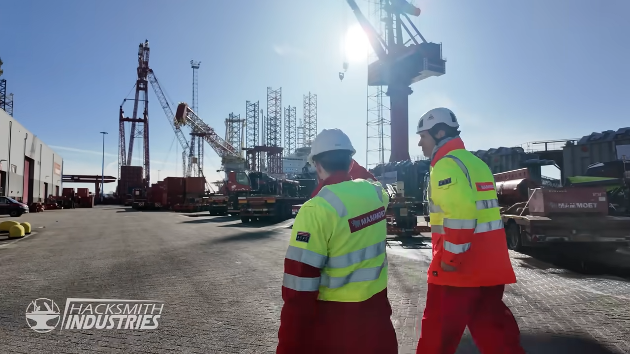 The world’s biggest crane and one wrong move could be catastrophic