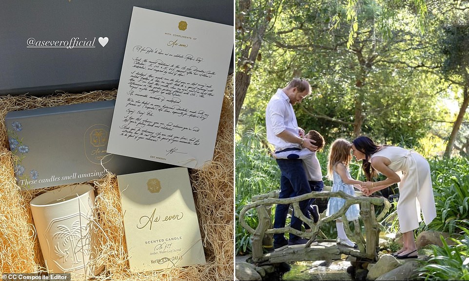 Meghan sends PR boxes to promote £47 candles