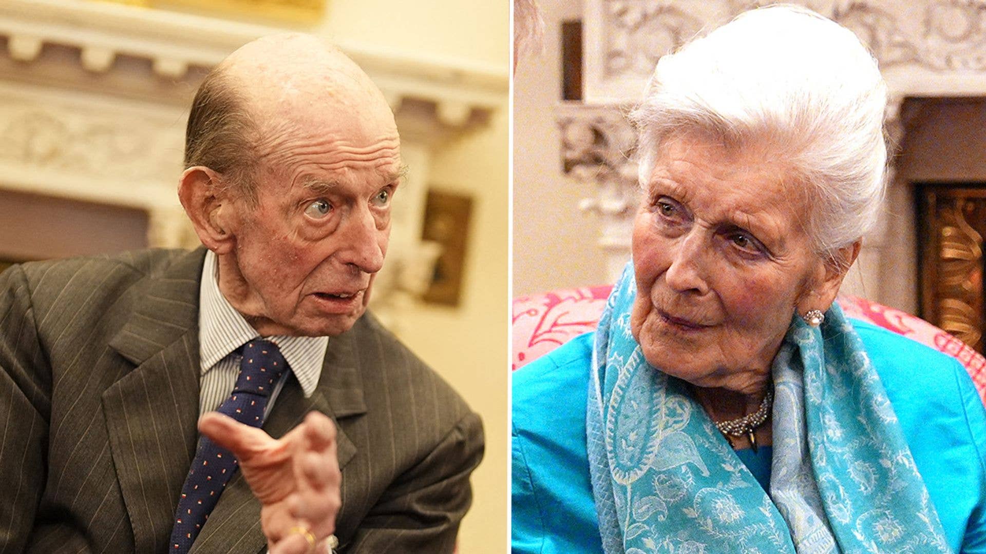 Queen Elizabeth's rarely-seen cousins Princess Alexandra, 89, and the ...