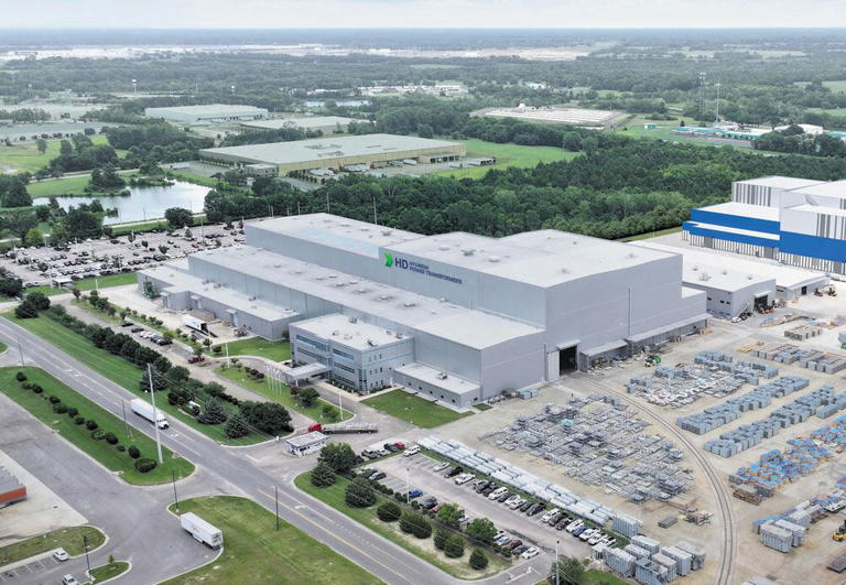 HD Hyundai Electric's US transformer facility leads North American ...