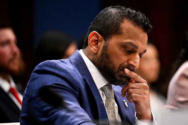 Senate Democrats seize on new allegations against Patel, press DOJ to ...