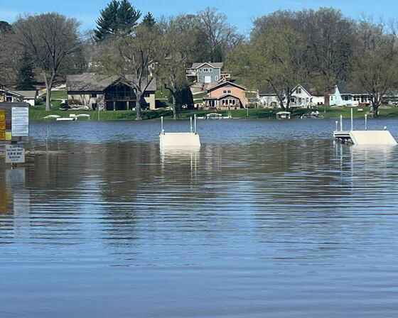 Newville boat launch along Rock River closes because of flooding