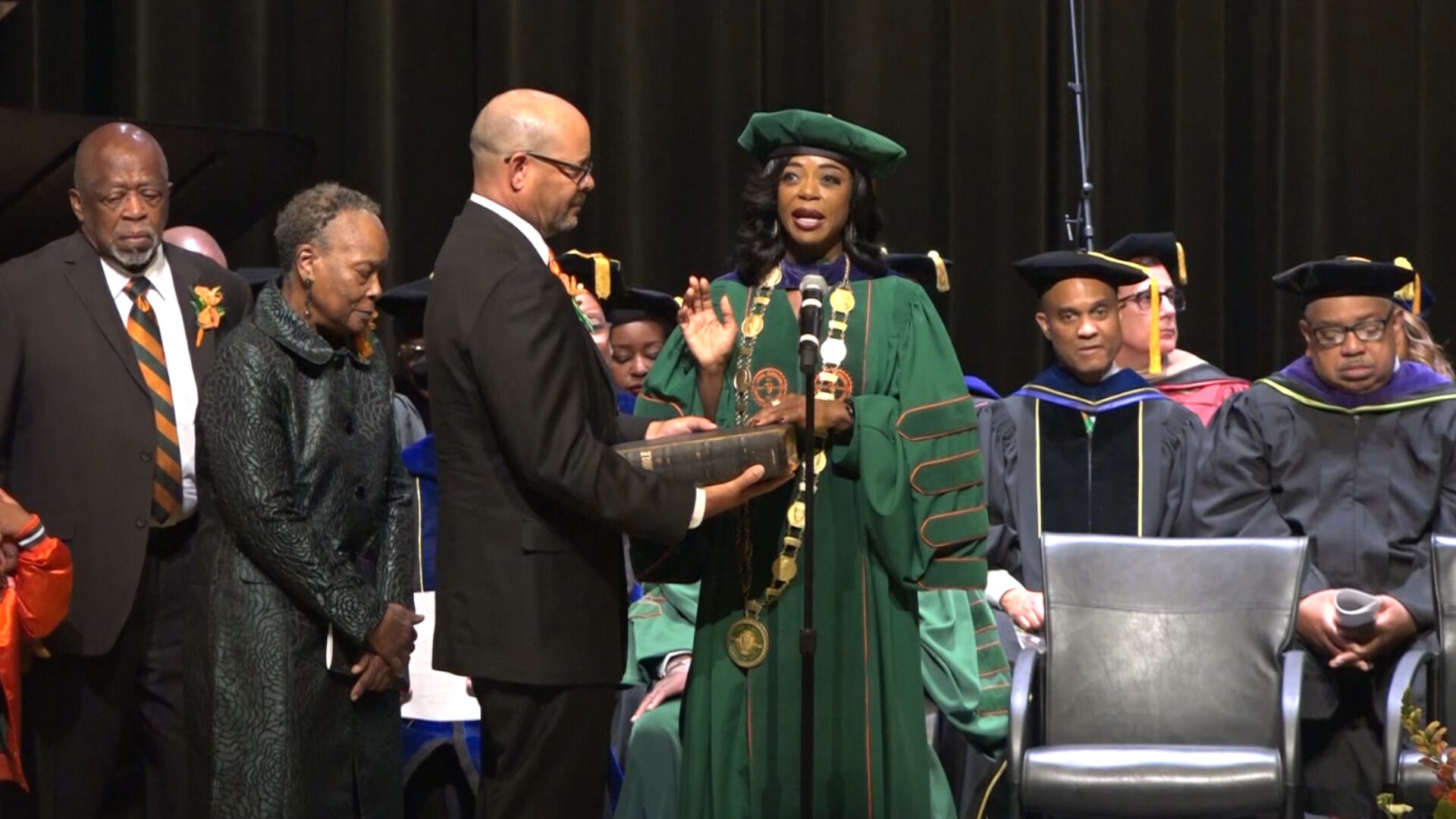 ‘Lead with integrity’: Marva Johnson officially installed as FAMU president
