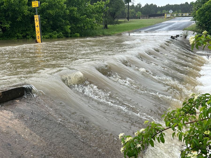 Photos capture rainfall, minor flooding across Central Texas