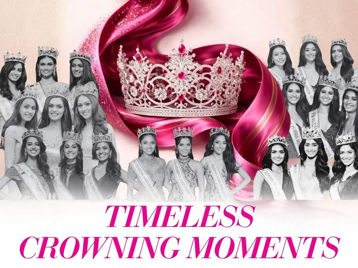 From then to now: Timeless crowning moments at Femina Miss India