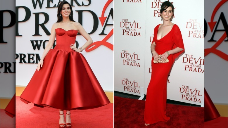Anne Hathaway's dress at Devil Wears Prada 2 premiere made her look so ...