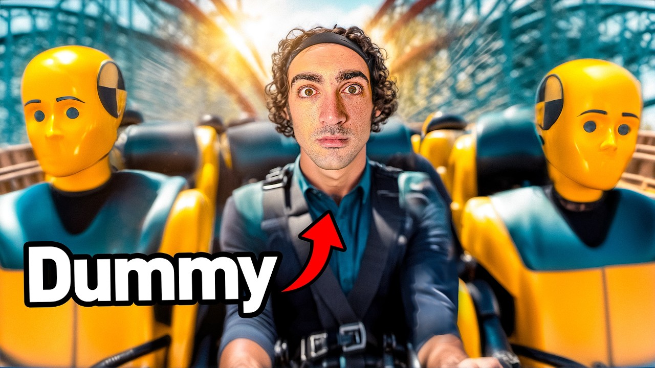 Testing a prototype roller coaster