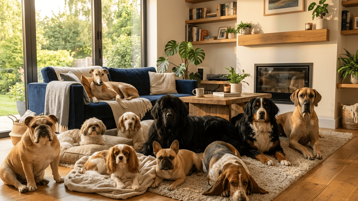 The dog breeds that best adapt to life at home, according to the ...