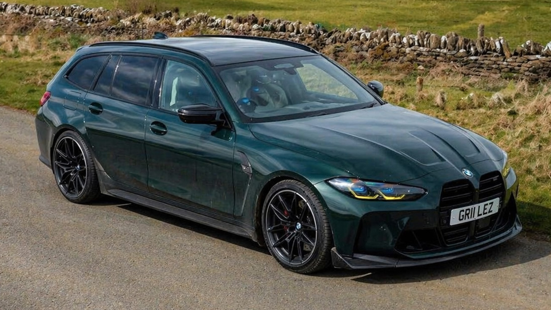 BMW M3 Touring on winter tyres – does it feel different?