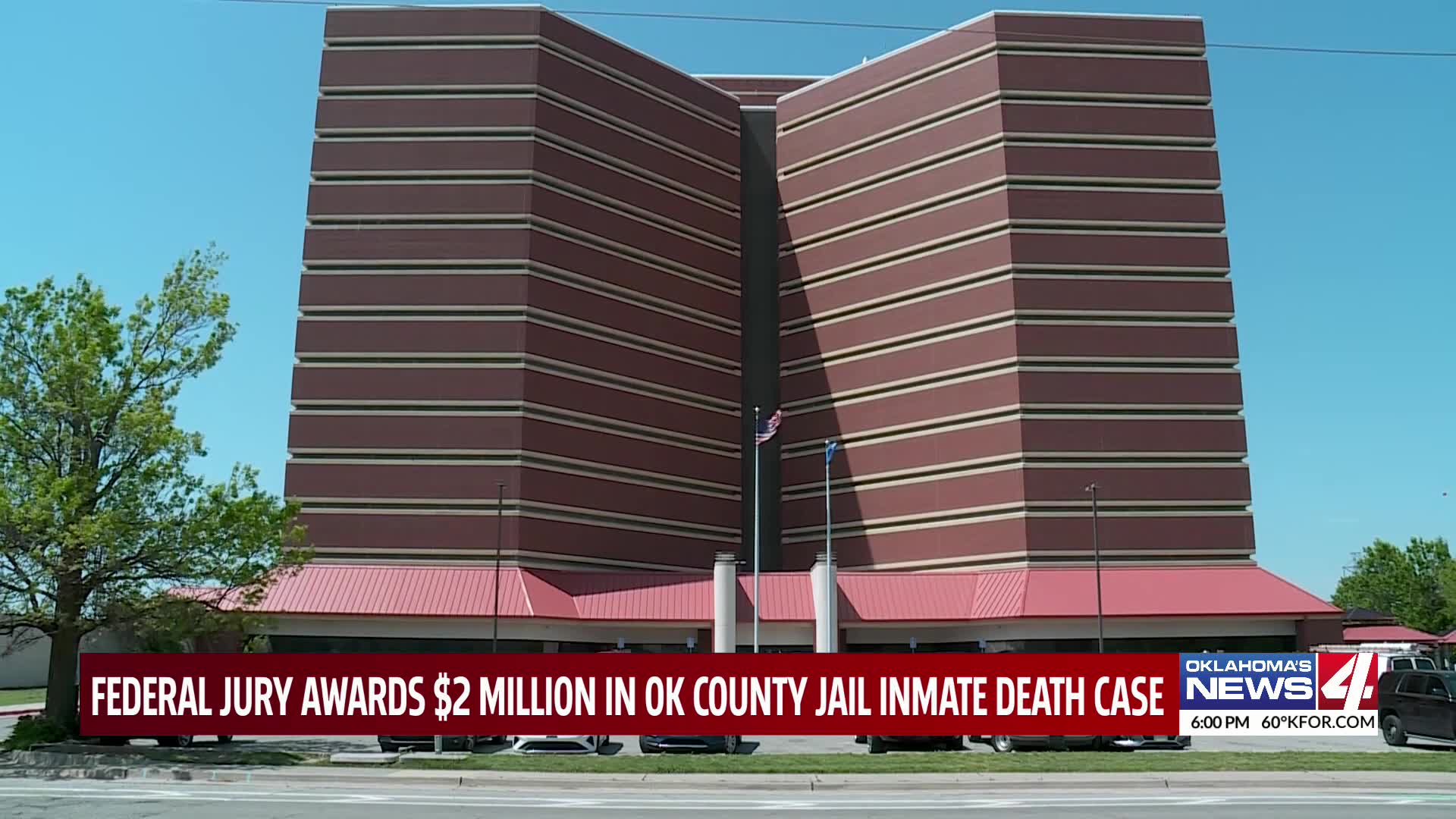 Federal jury awards $2 million in OK County Jail inmate death case