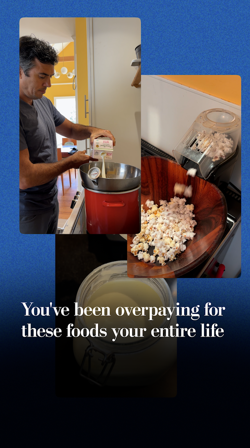Make these foods at home to beat grocery store prices