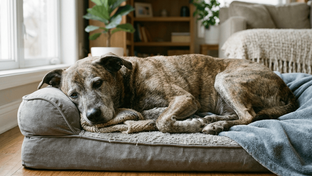 7 quiet signs your senior dog is telling you it's time to say goodbye