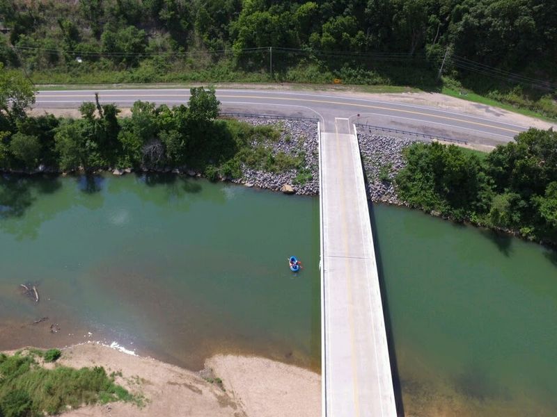 This Oklahoma bridge turns a simple drive into a scenic backroad moment ...