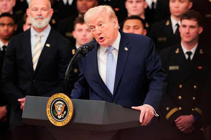 White House invaded by more than 100 athletes as Donald Trump brings ...